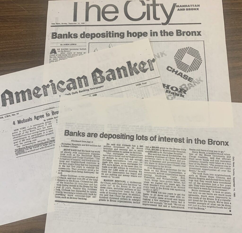 Asking the Banker is Not New for the Bronx - University Neighborhood ...